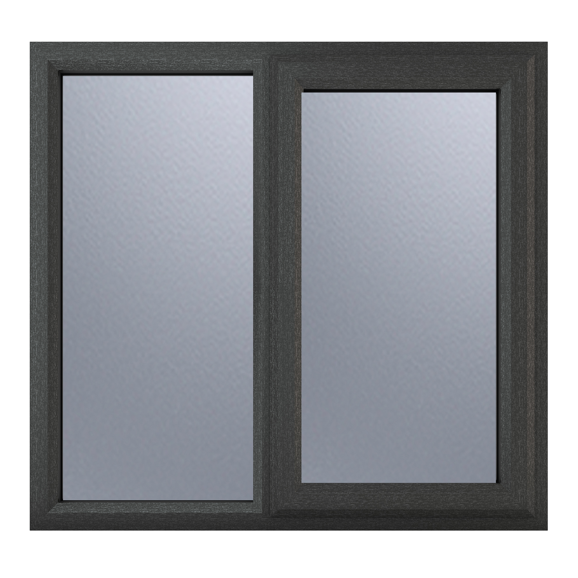 Crystal uPVC Window Grey 7016 external White Internal A Rated Right ...