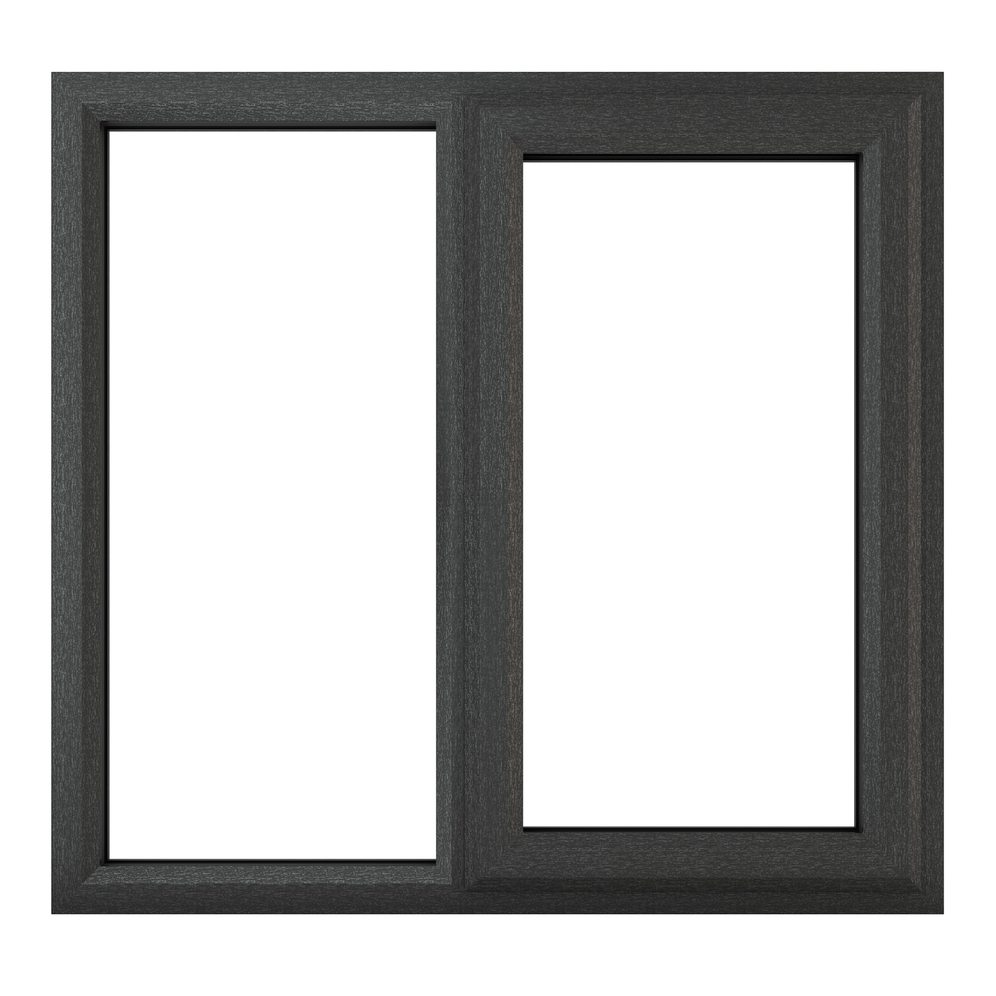 Crystal uPVC Window Grey 7016 external White Internal A Rated Right ...
