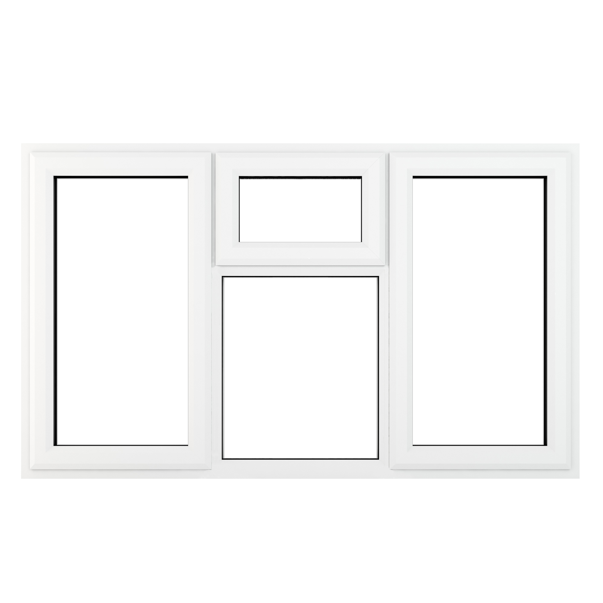 Crystal uPVC Window White A Rated Left and Right Hand Side Hung Top ...
