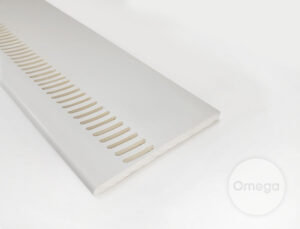General purpose board vented 150mm x 9mm x 5m - Fascias, soffits | PVC ...