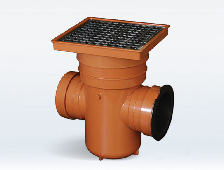 Back Inlet Roddable Gully Square Top - Fascias, soffits | PVC wall ...