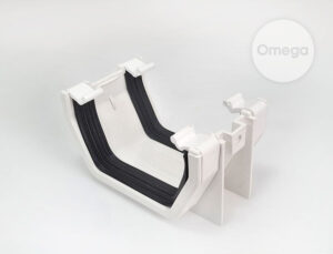 Squareline Gutter Union 112mm - Fascias, soffits | PVC wall ceiling ...