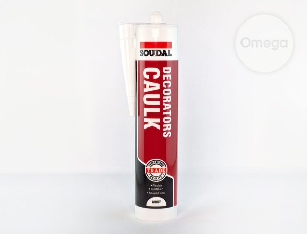 Soudal Decorators Caulk - 290ml - Fascias, soffits | PVC wall ceiling ...